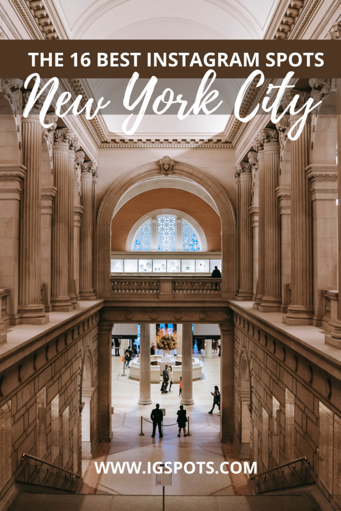 The 16 best Instagram spots in New York City ? Incl. Instagram links!